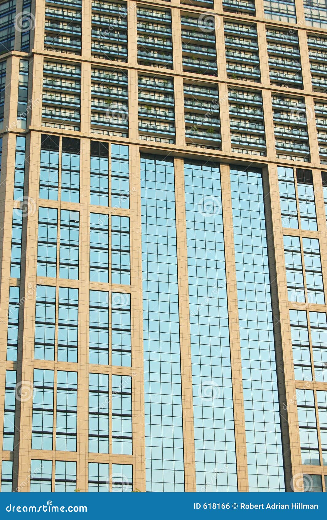 Office tower windows stock photo. Image of tall, skyscraper - 618166