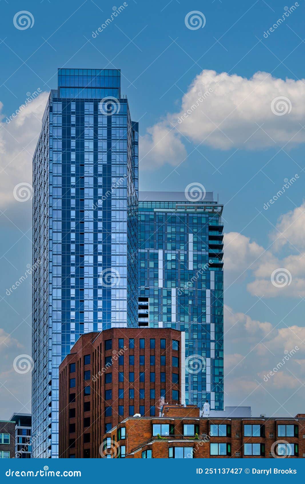 Office Towers in Seattle stock image. Image of wall - 251137427