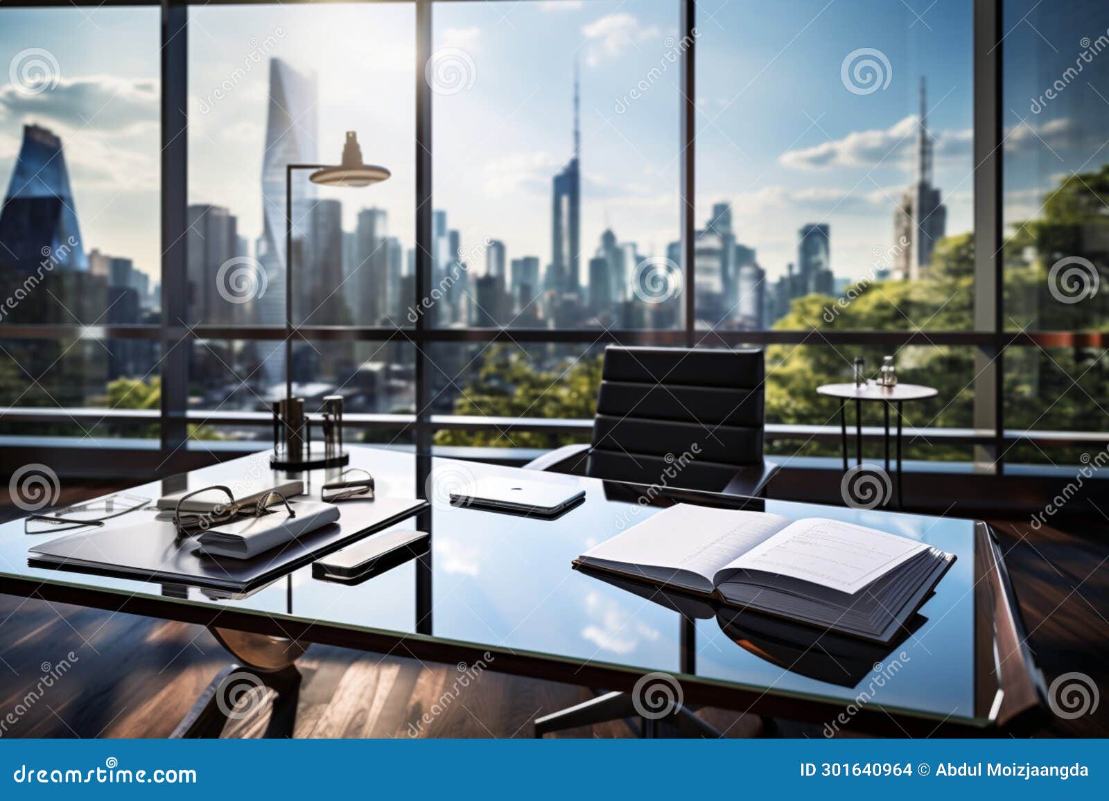 Office Tranquility, Panoramic Windows Set the Scene for Productive Work ...