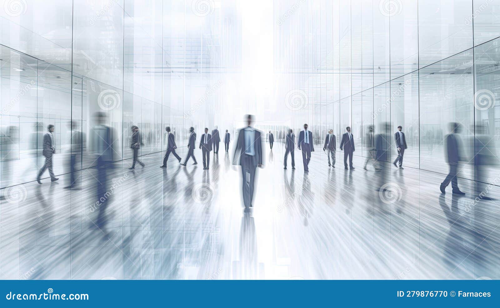 Office view stock illustration. Illustration of group - 279876770