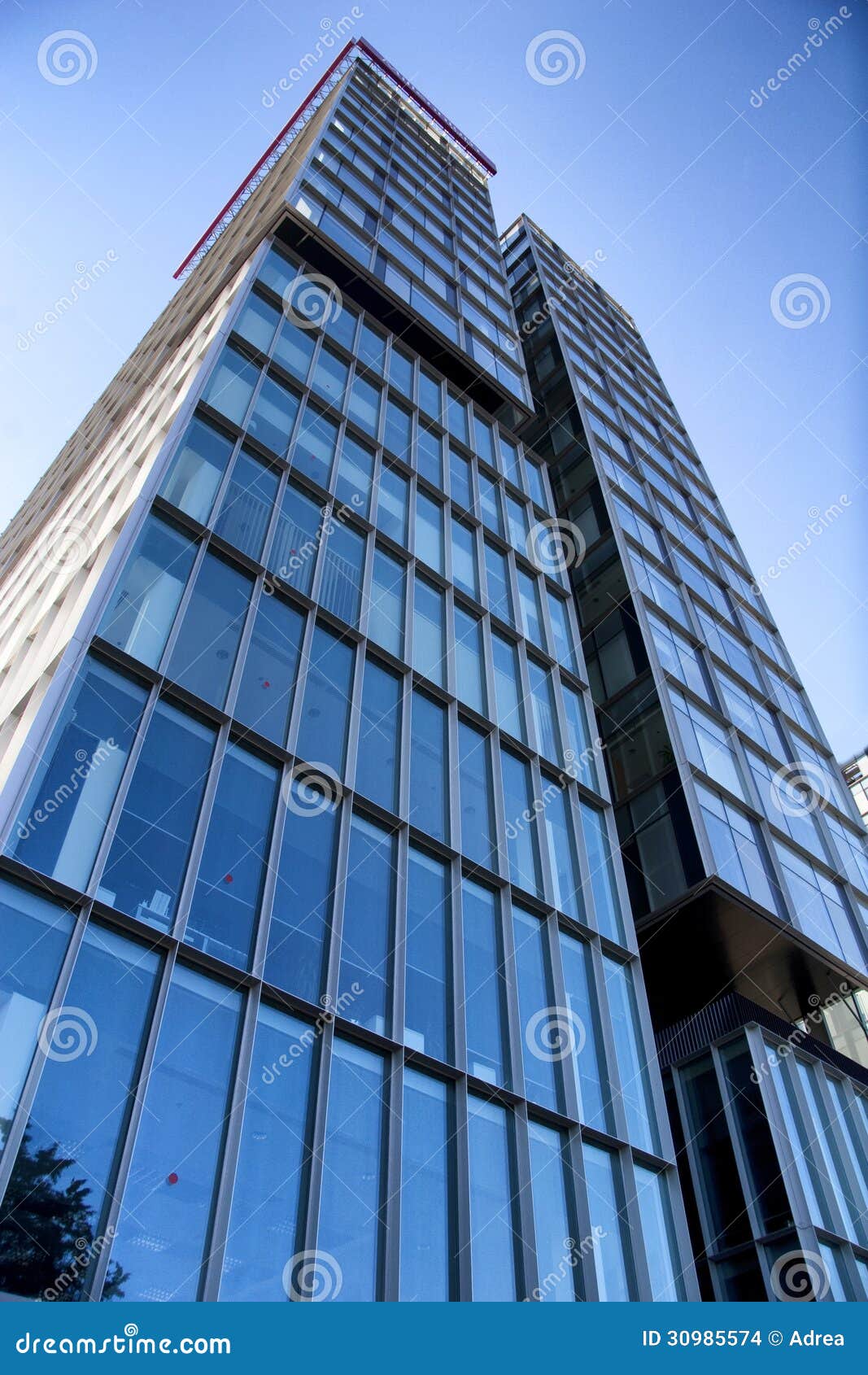 Architectural View of a Office Building Stock Photo - Image of details ...