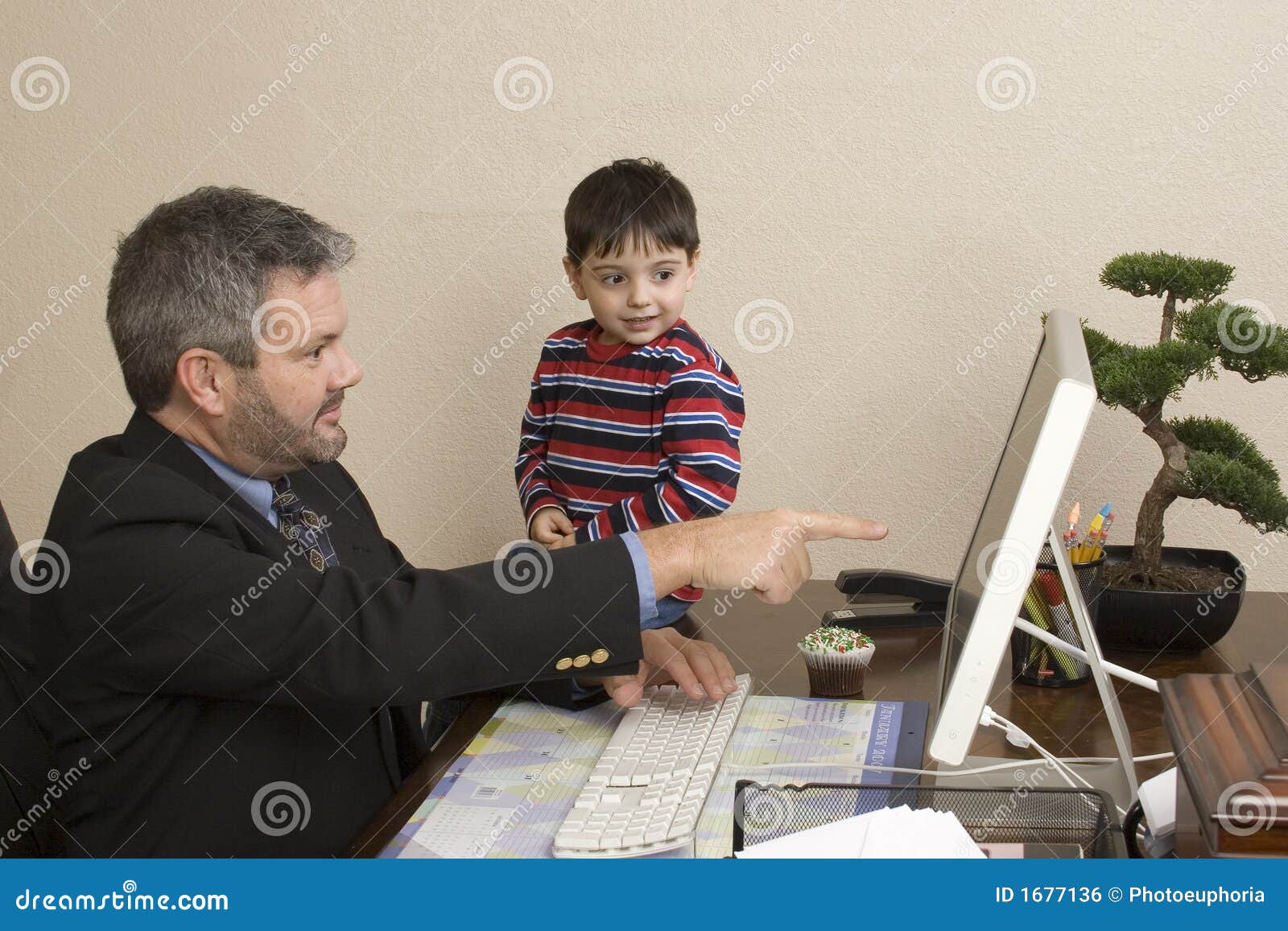 Office Visit stock photo. Image of office, caucasian, looking - 1677136