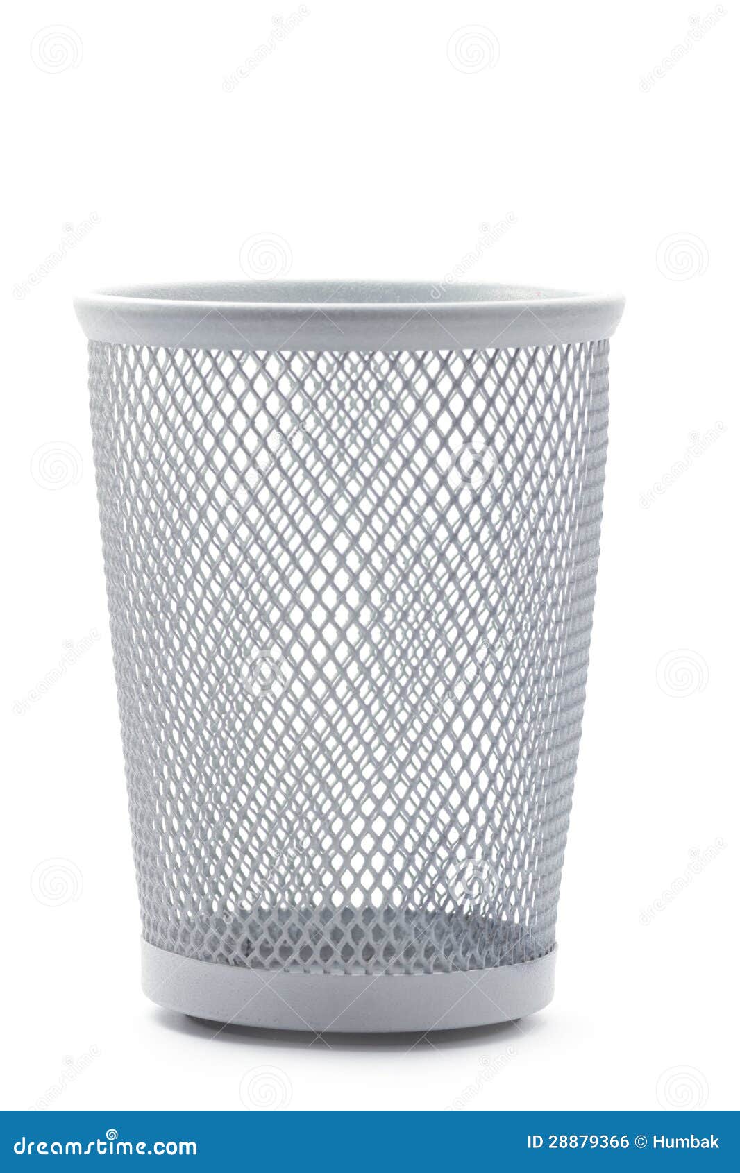 Office wastepaper basket stock photo. Image of isolated - 28879366