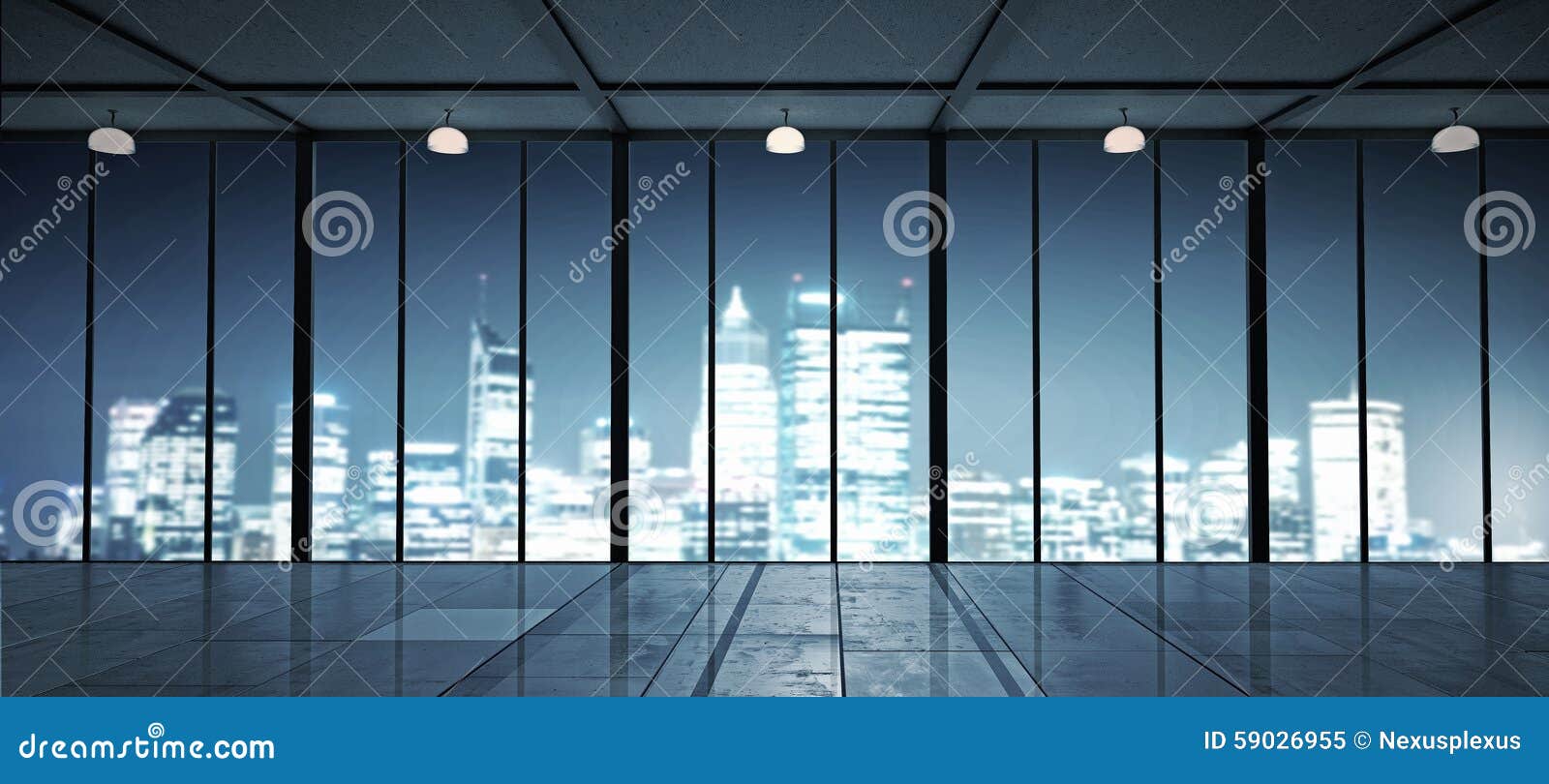 Office window view stock image. Image of estate, real - 59026955