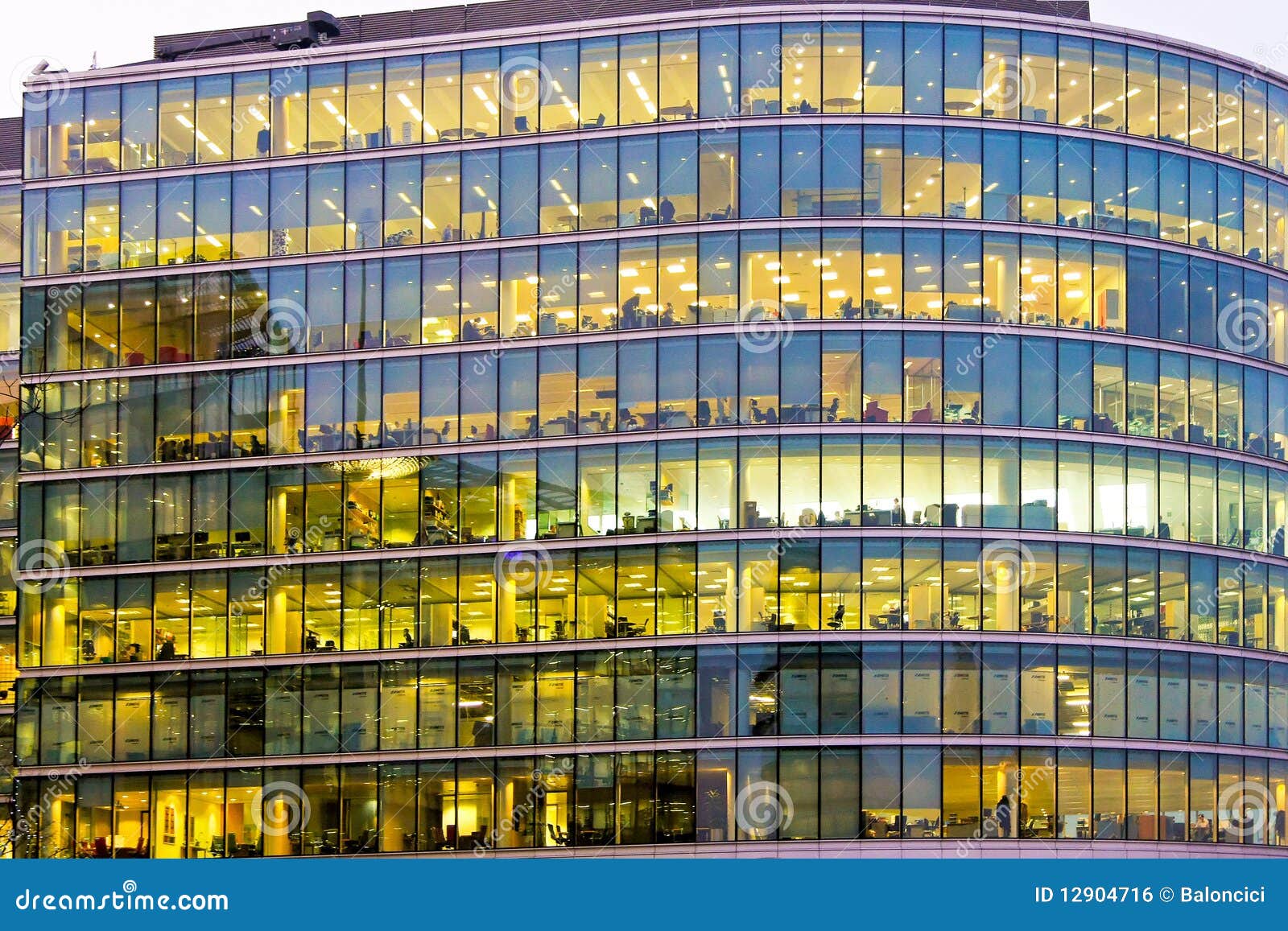 Office Windows Royalty Free Stock Image - Image: 12904716