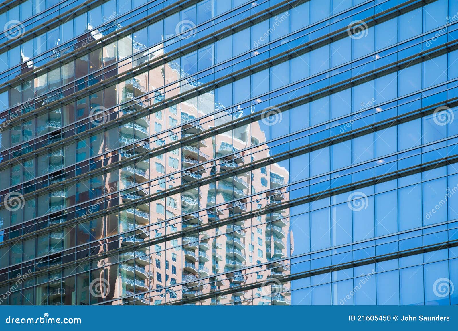 Office windows reflections stock photo. Image of urban - 21605450
