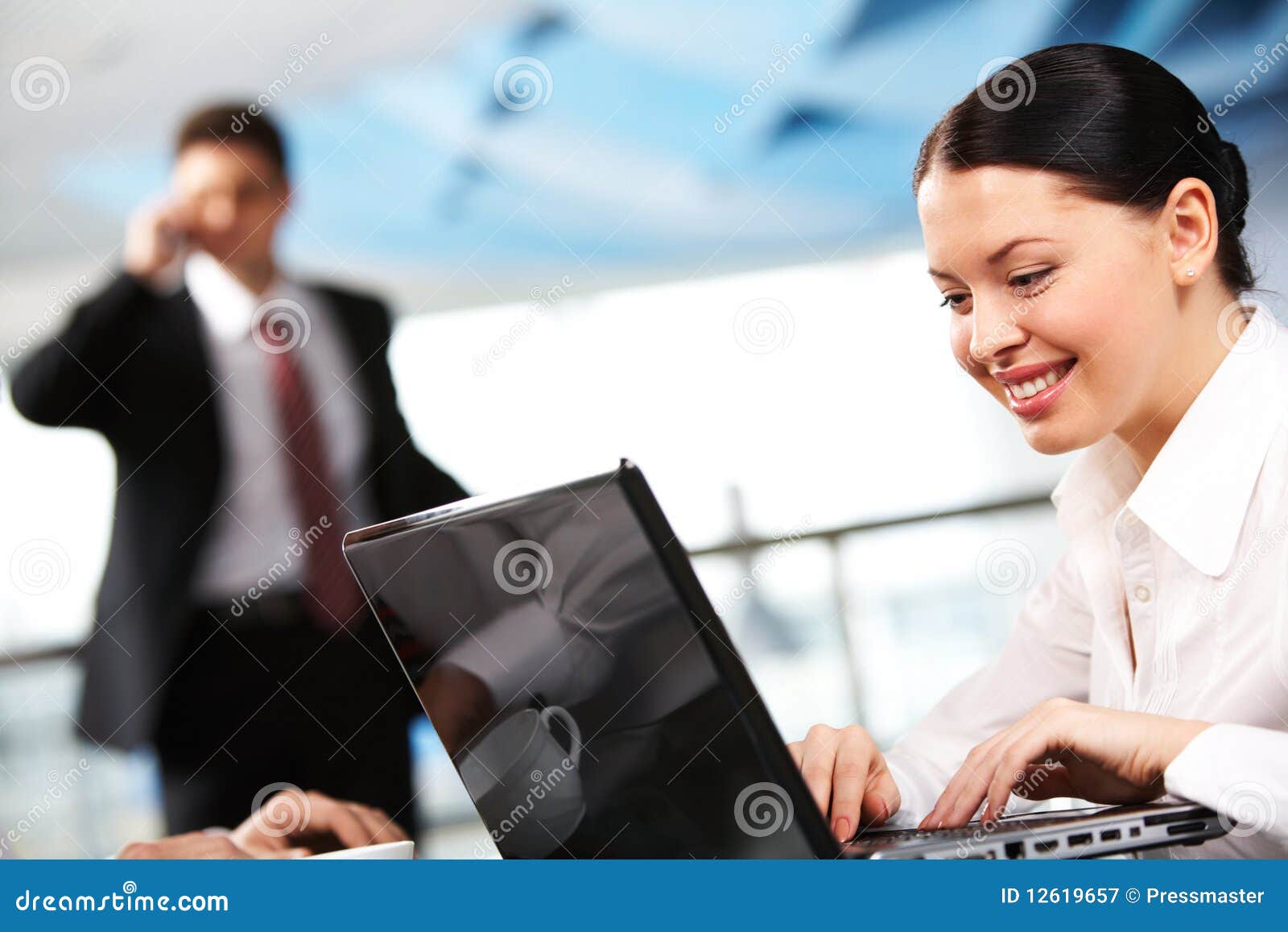 Office work stock image. Image of caucasian, businessman - 12619657