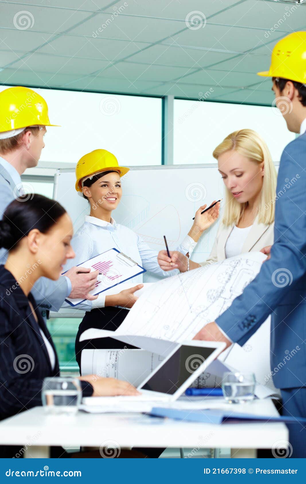 Office work stock photo. Image of executive, cooperation - 21667398