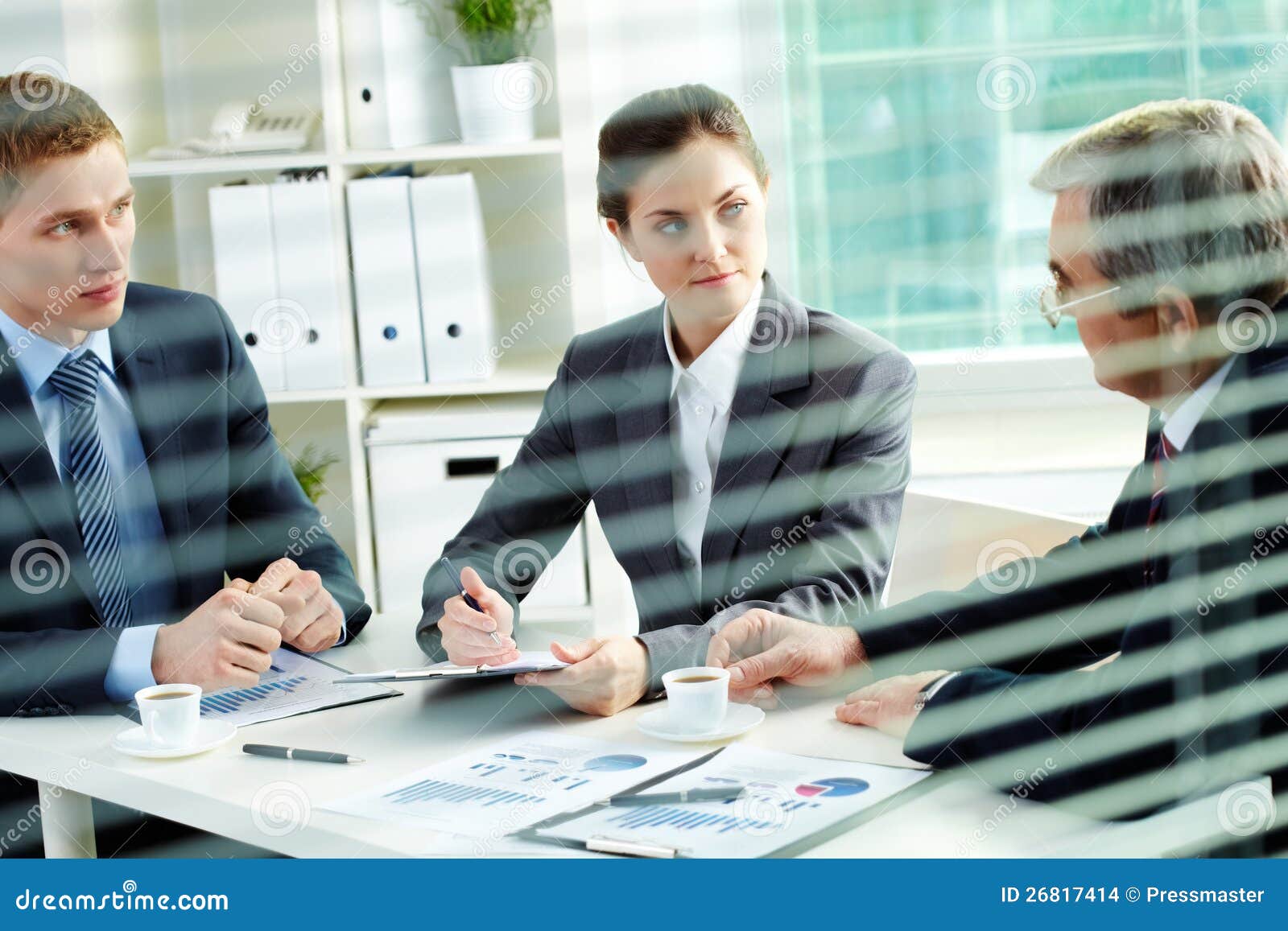 Office work stock photo. Image of executive, collaboration - 26817414