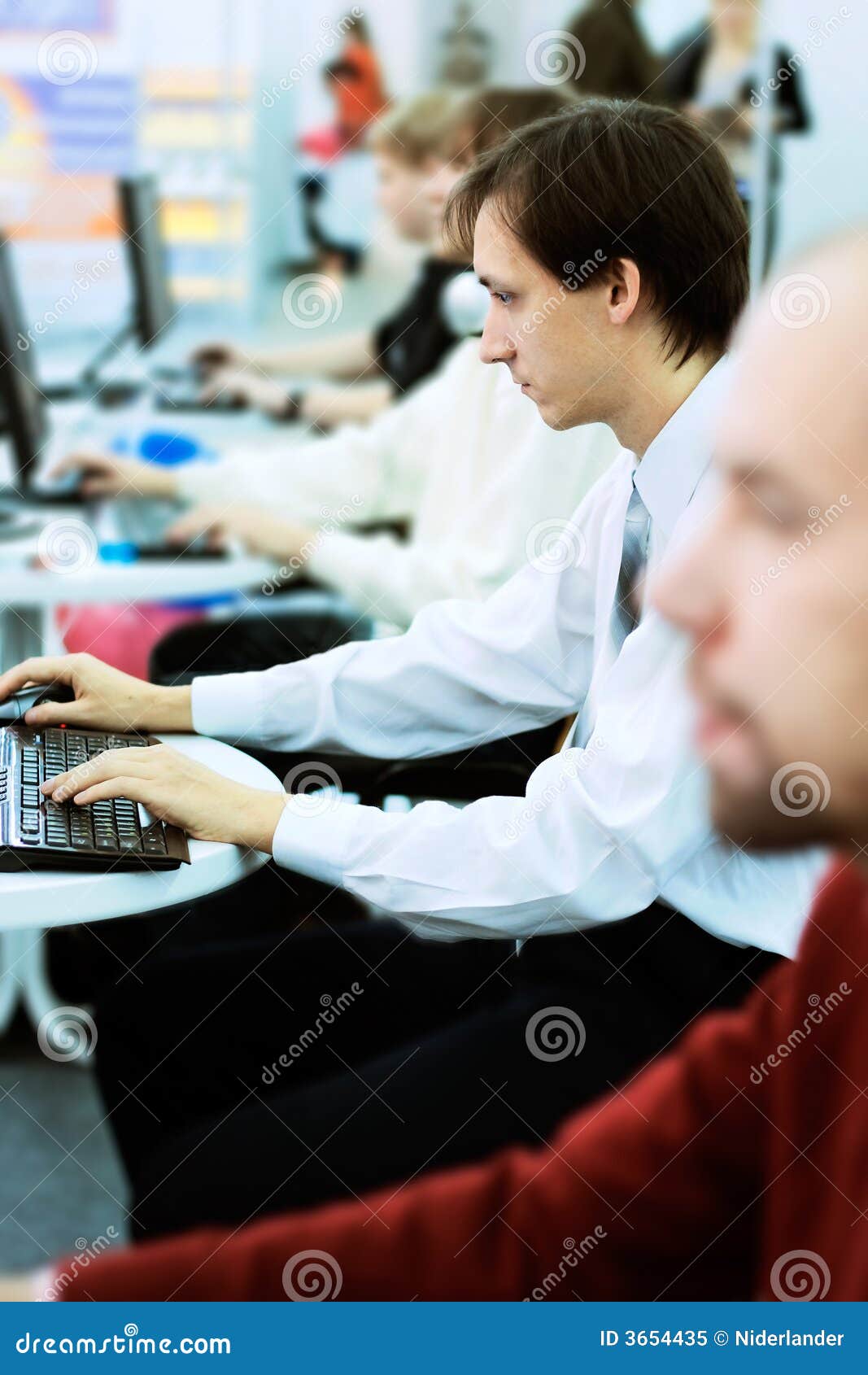 Office work stock image. Image of manager, necktie, suit - 3654435
