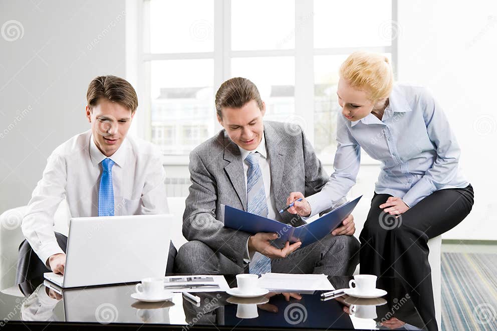 Office work stock photo. Image of executive, consulting - 8337200