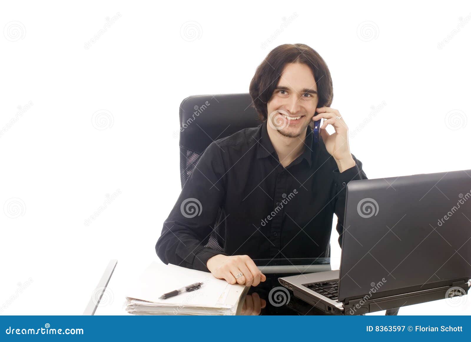 Office Work Picture. Image: 8363597