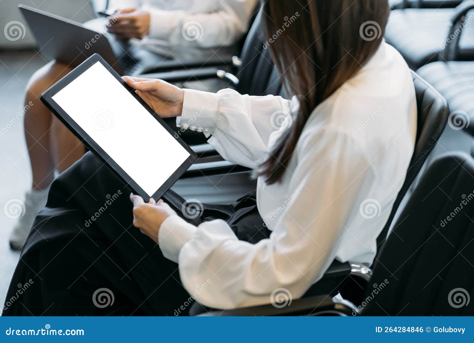 Office Work Computer Mockup Digital Technology Stock Photo - Image of ...