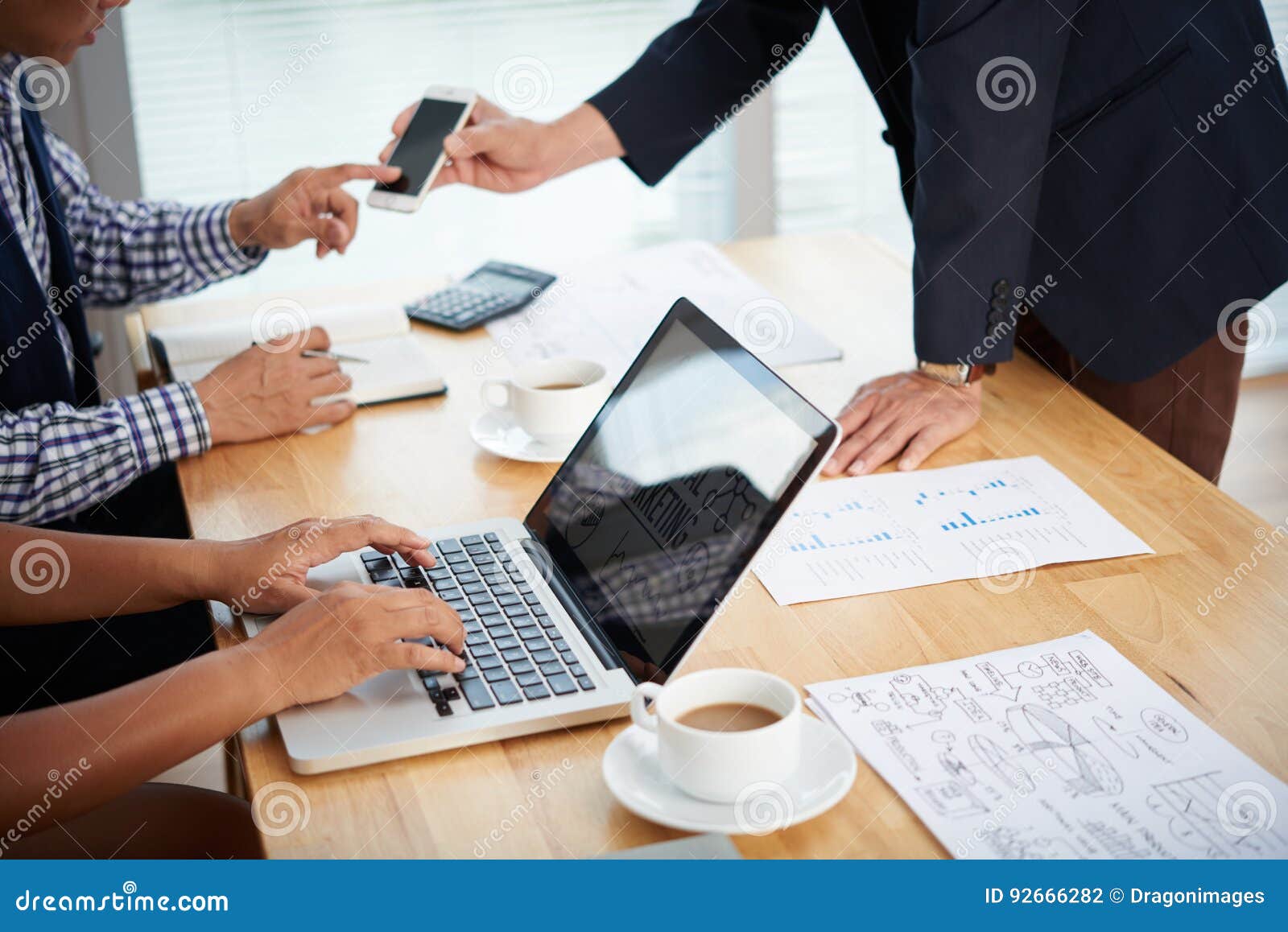 Office work stock photo. Image of document, business - 92666282