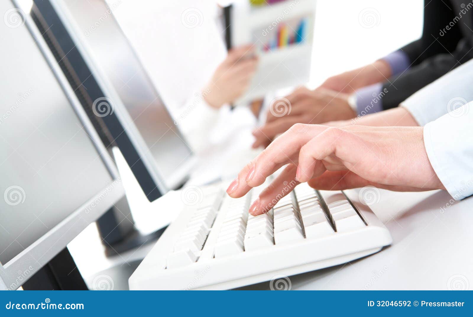 Office work stock photo. Image of occupation, focus, computing - 32046592