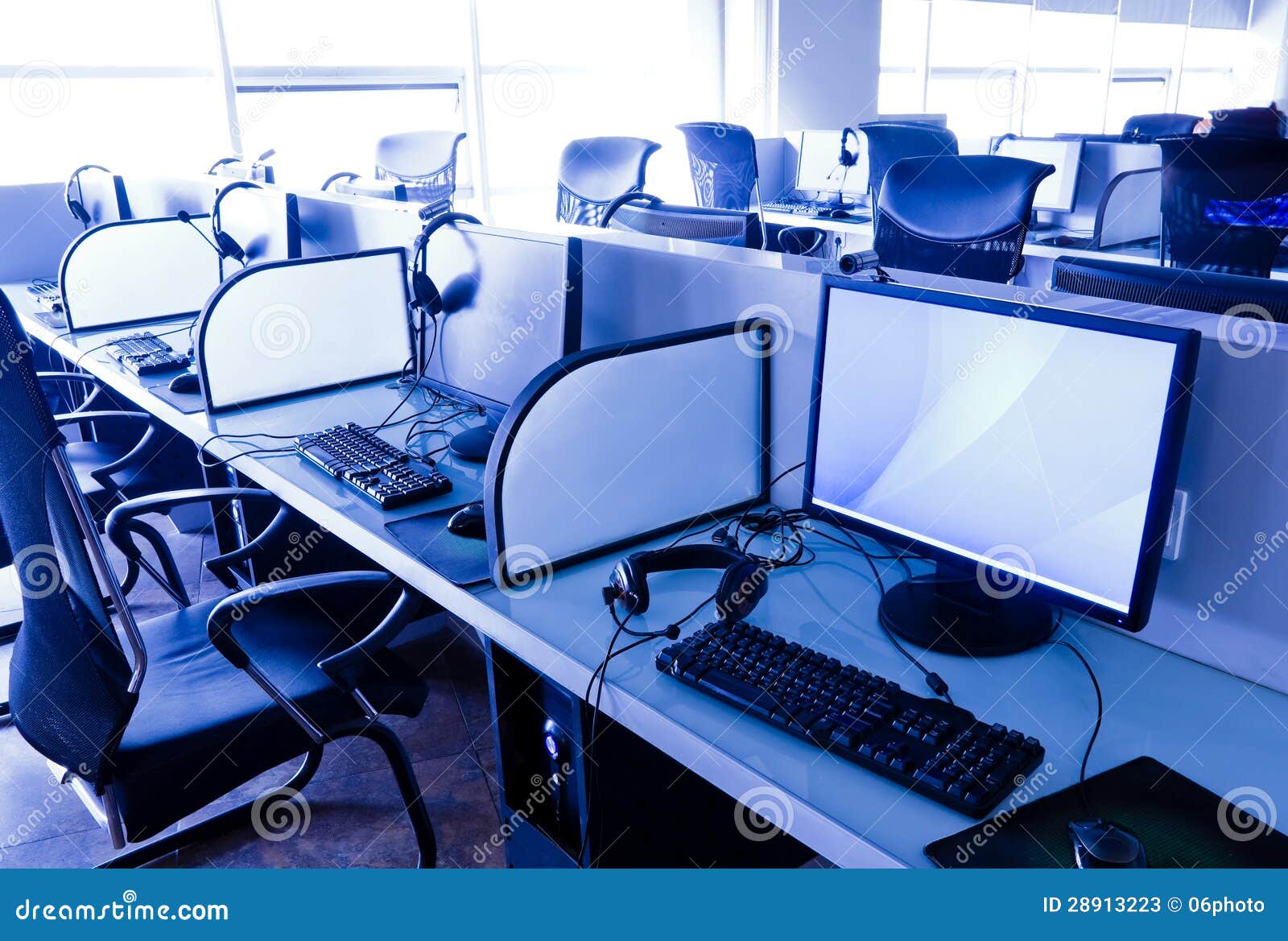 Office work place stock image. Image of college, business - 28913223