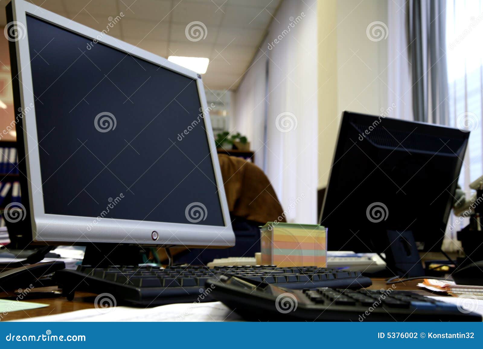 Office work place stock photo. Image of space, college - 5376002
