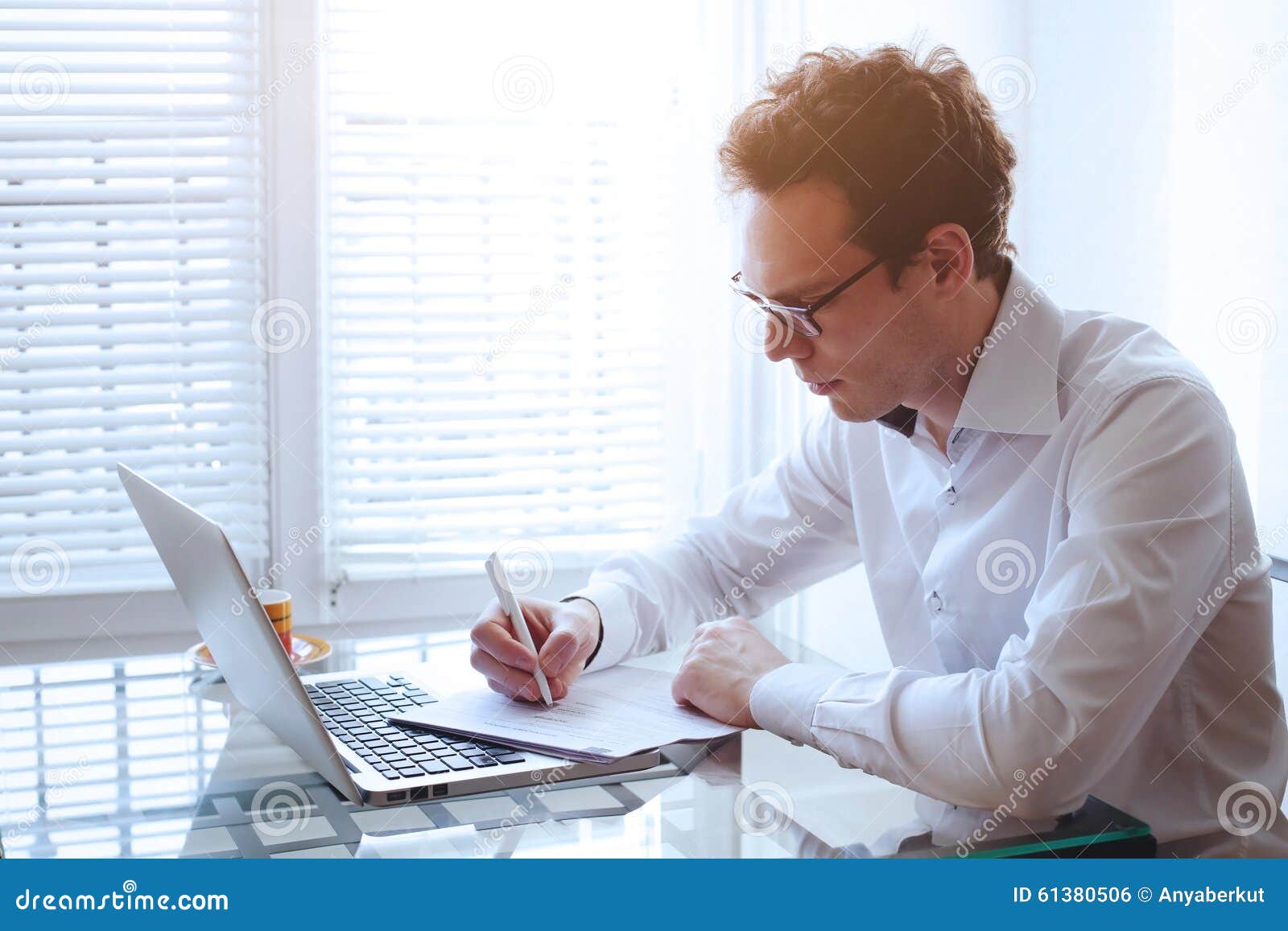 Office work stock photo. Image of adult, computer, people - 61380506