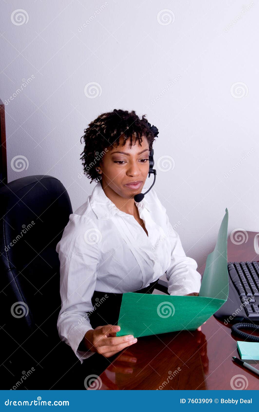 Office Worker stock image. Image of professional, receptionists - 7603909