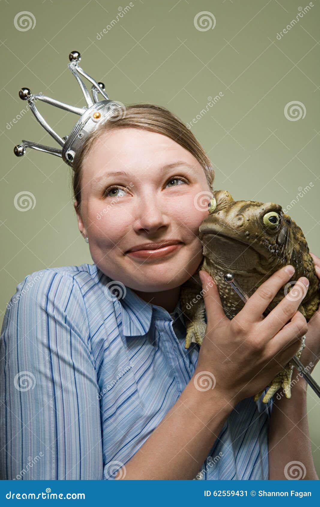 Office worker and frog stock image. Image of businesswoman - 62559431