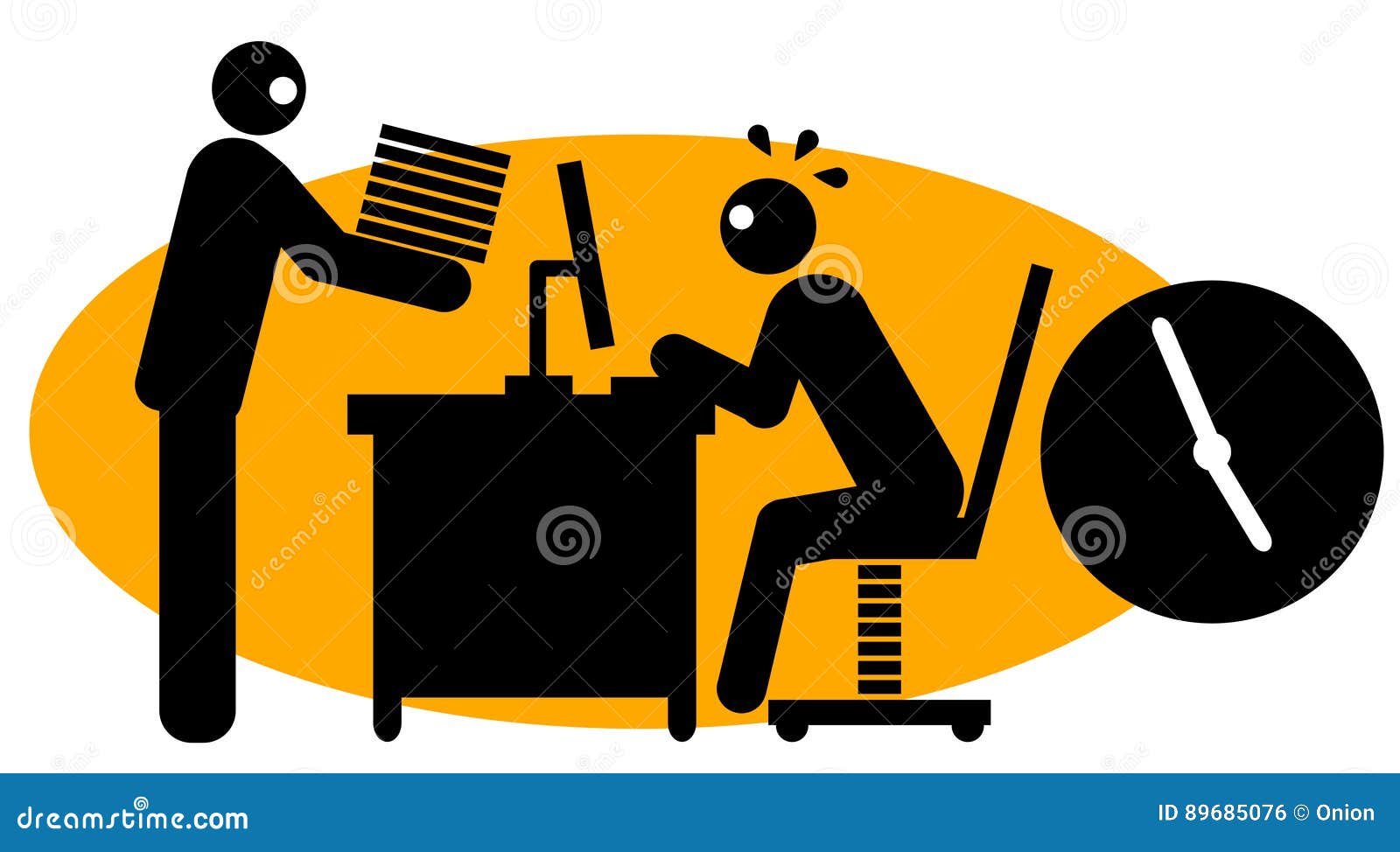Worker Quitting Time Stock Illustrations – 12 Worker Quitting Time ...