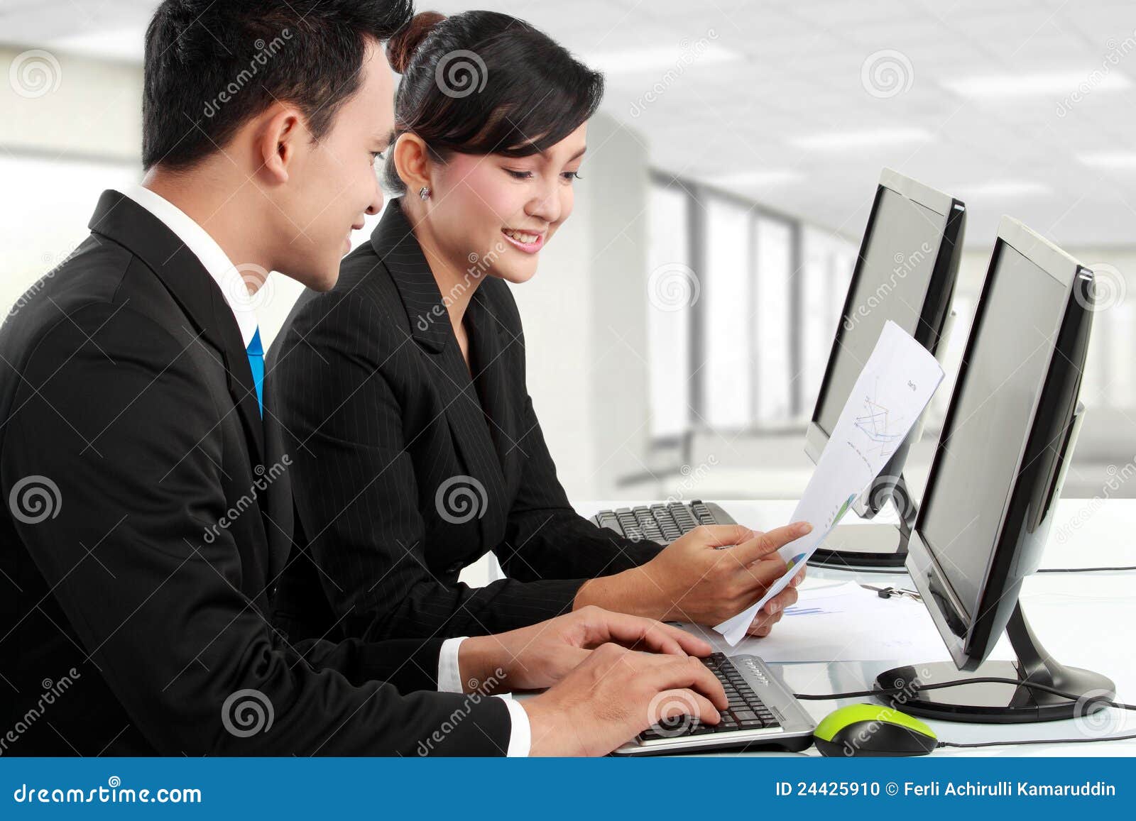 Office worker meeting stock photo. Image of busy, occupation - 24425910