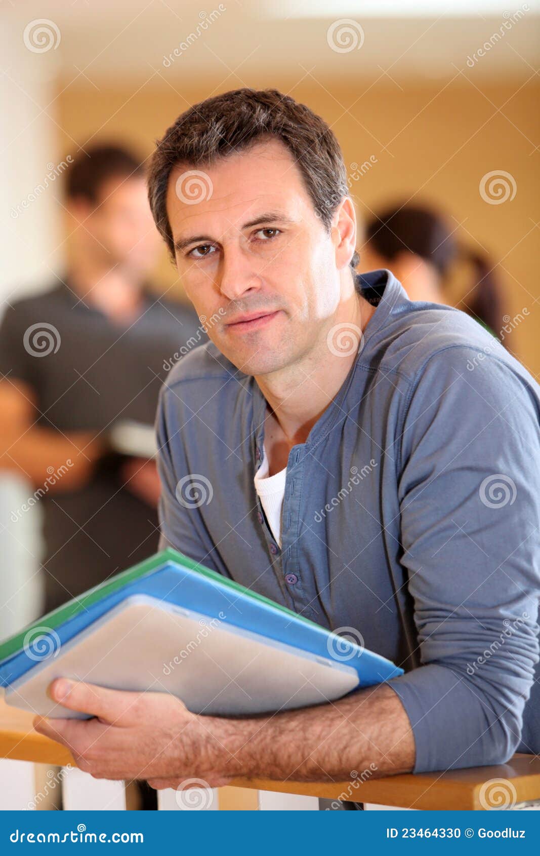 Office worker portrait stock photo. Image of smiling - 23464330