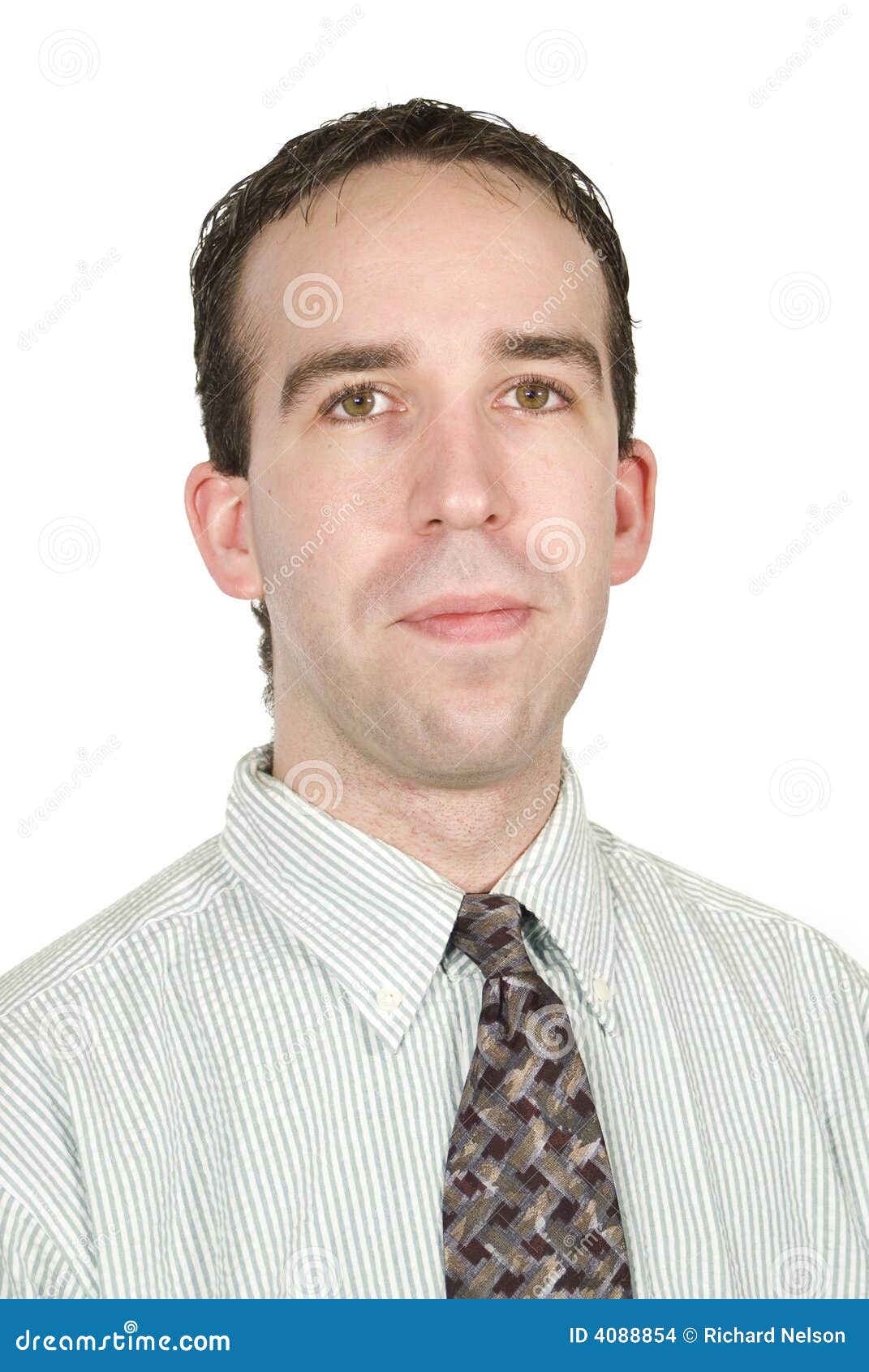Office Worker Portrait stock photo. Image of good, success - 4088854