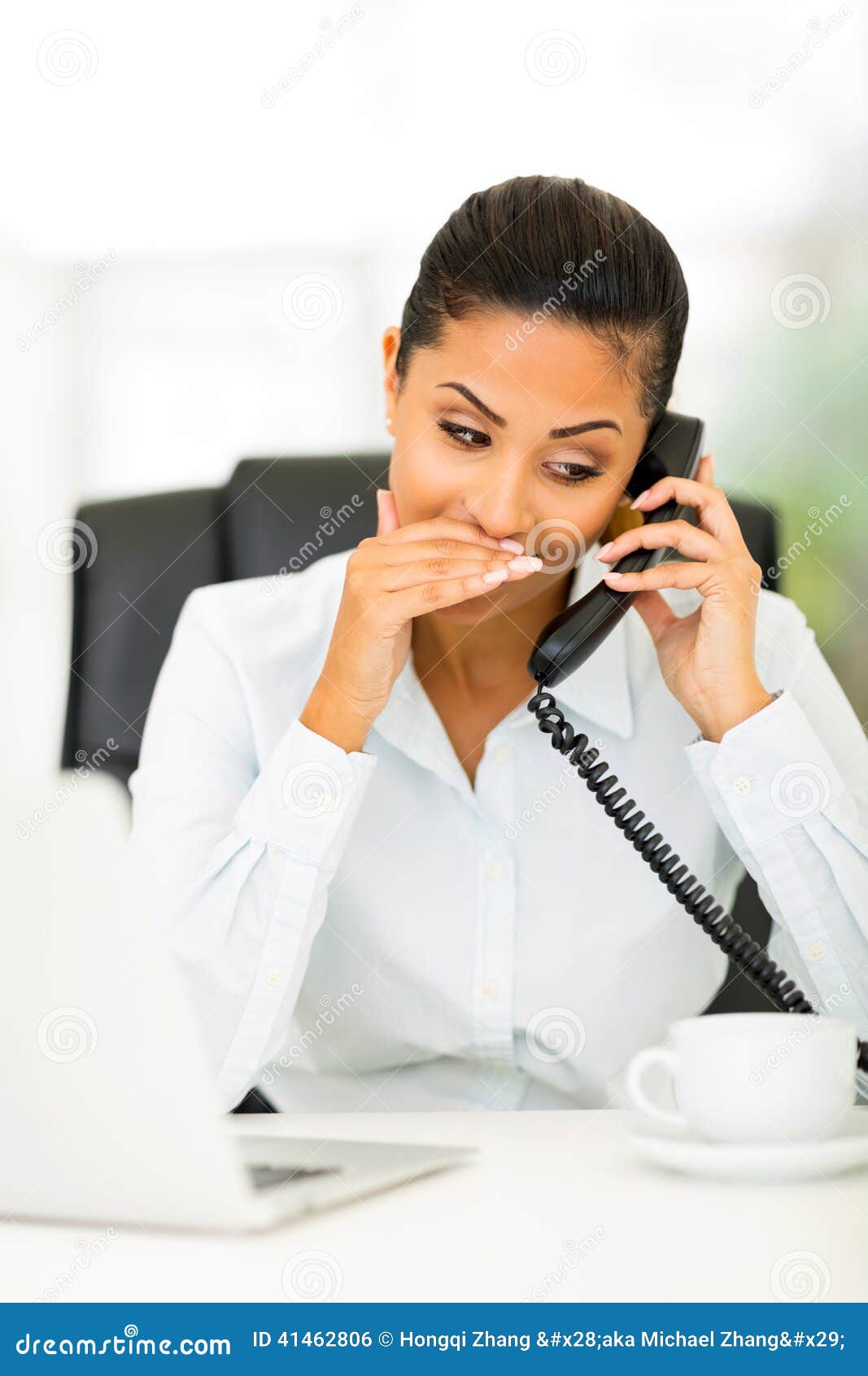 Office worker private call stock photo. Image of company - 41462806