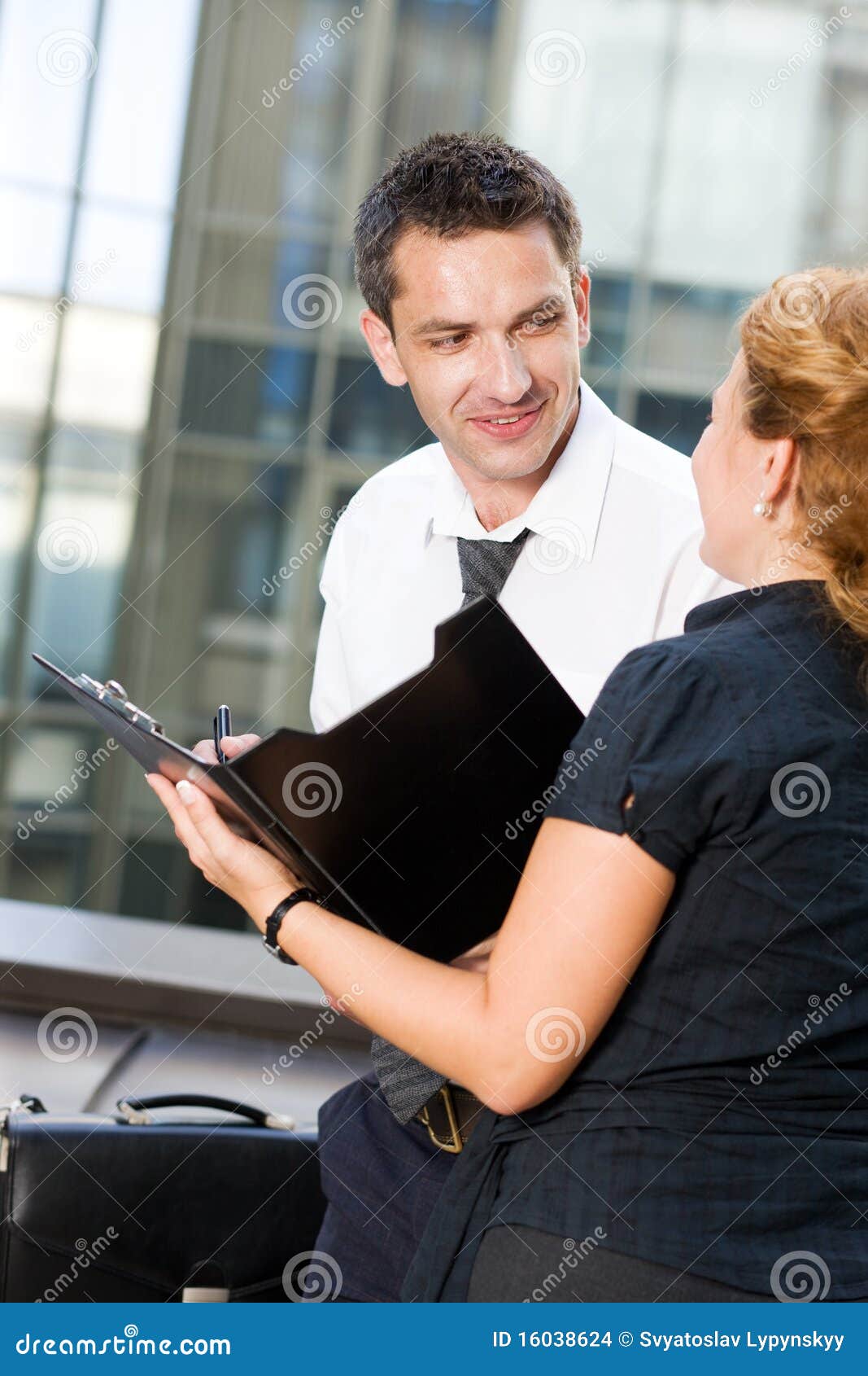 Office Worker Sign Documents Stock Photo - Image of board ...