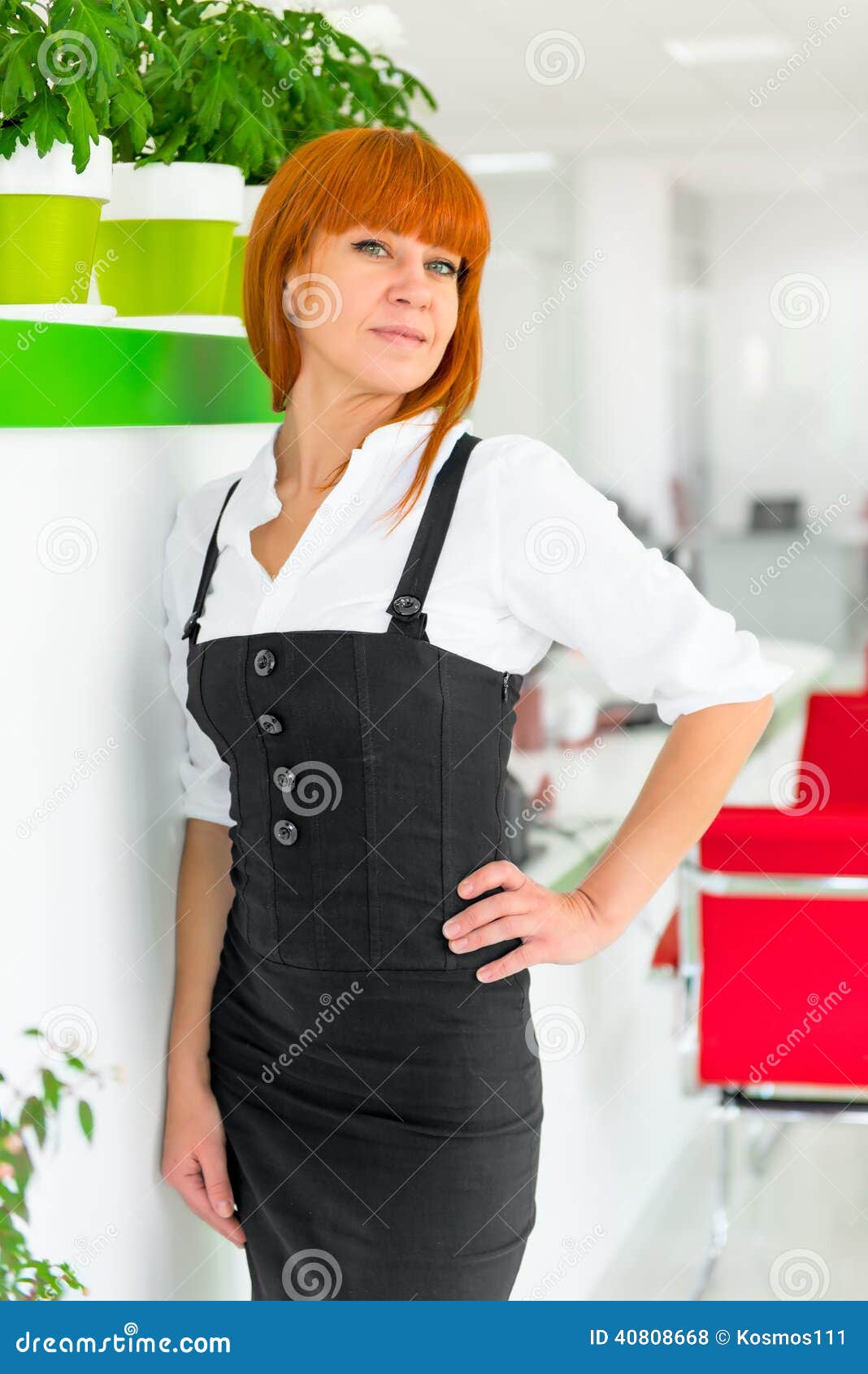 Office Worker in Strict Clothes Stock Photo - Image of emotions ...