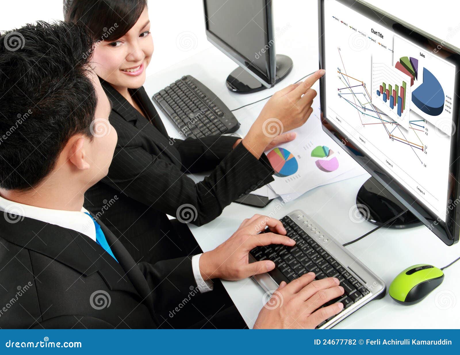 Office worker working stock photo. Image of consultation - 24677782