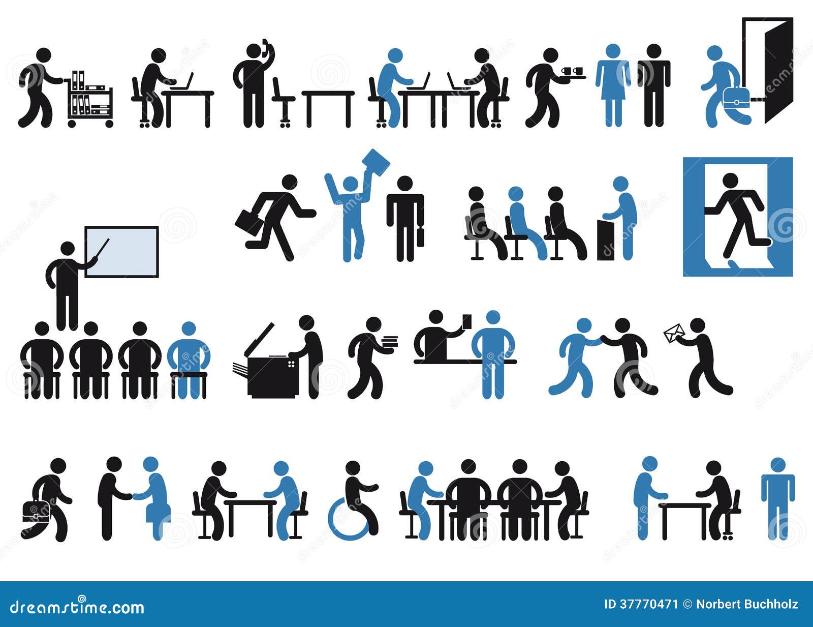 Office workers pictogram stock vector. Illustration of workers - 37770471 Office workers pictogram stock vector. Illustration of workers - 37770471
