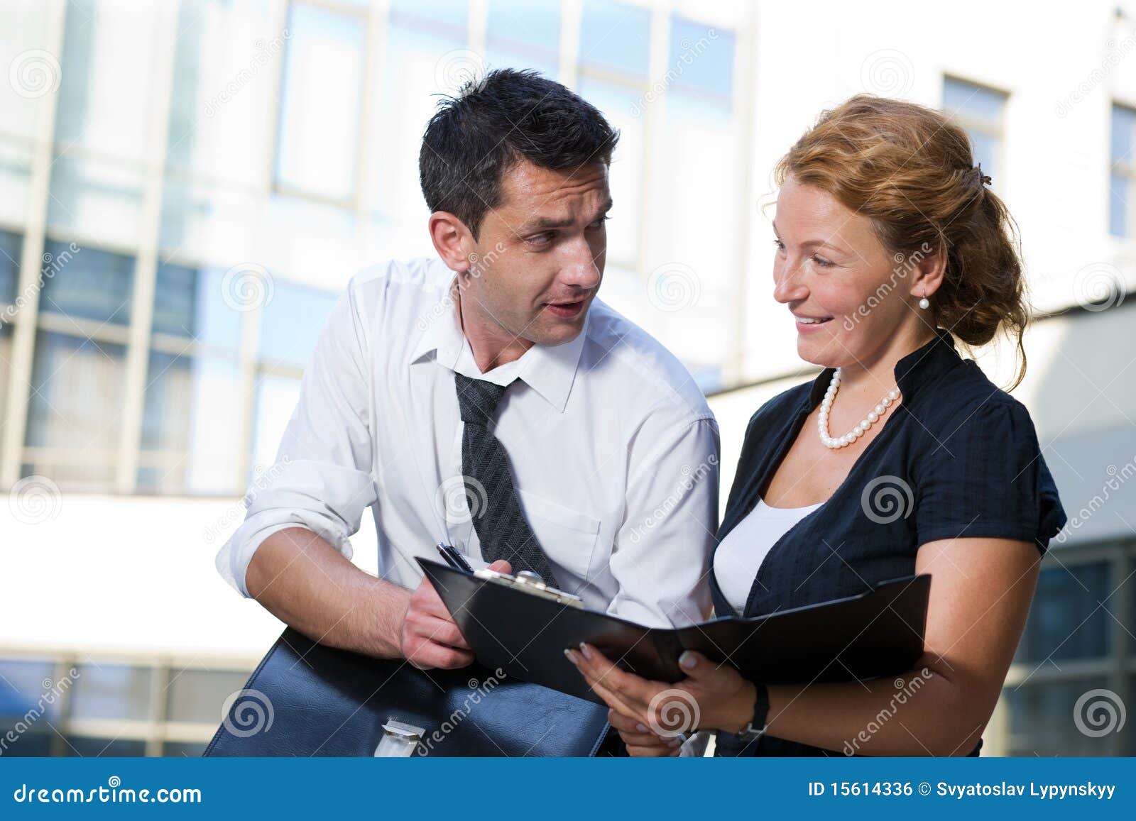 Office Workers Sign Document Stock Photo - Image of finance, boss: 15614336