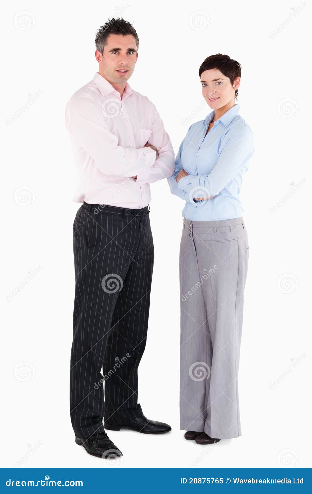 Office workers standing up stock image. Image of adult - 20875765