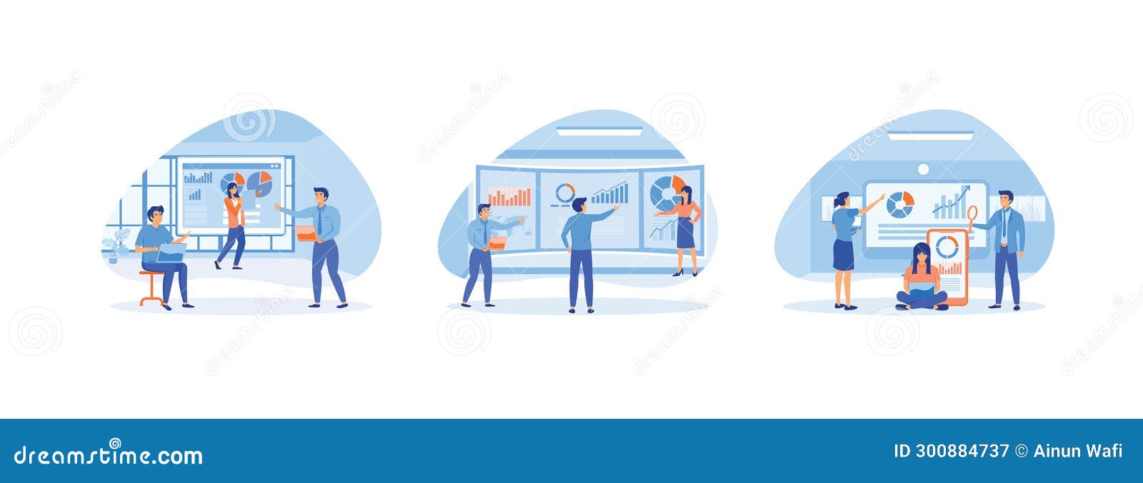 Office Workers are Studying the Analysis of the Evolutionary Scale ...