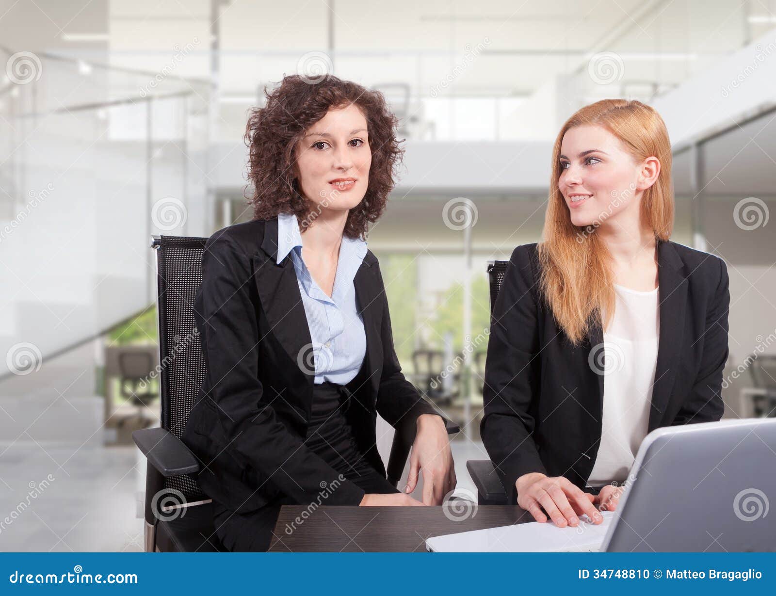 Office workers stock photo. Image of businesswoman, focus - 34748810