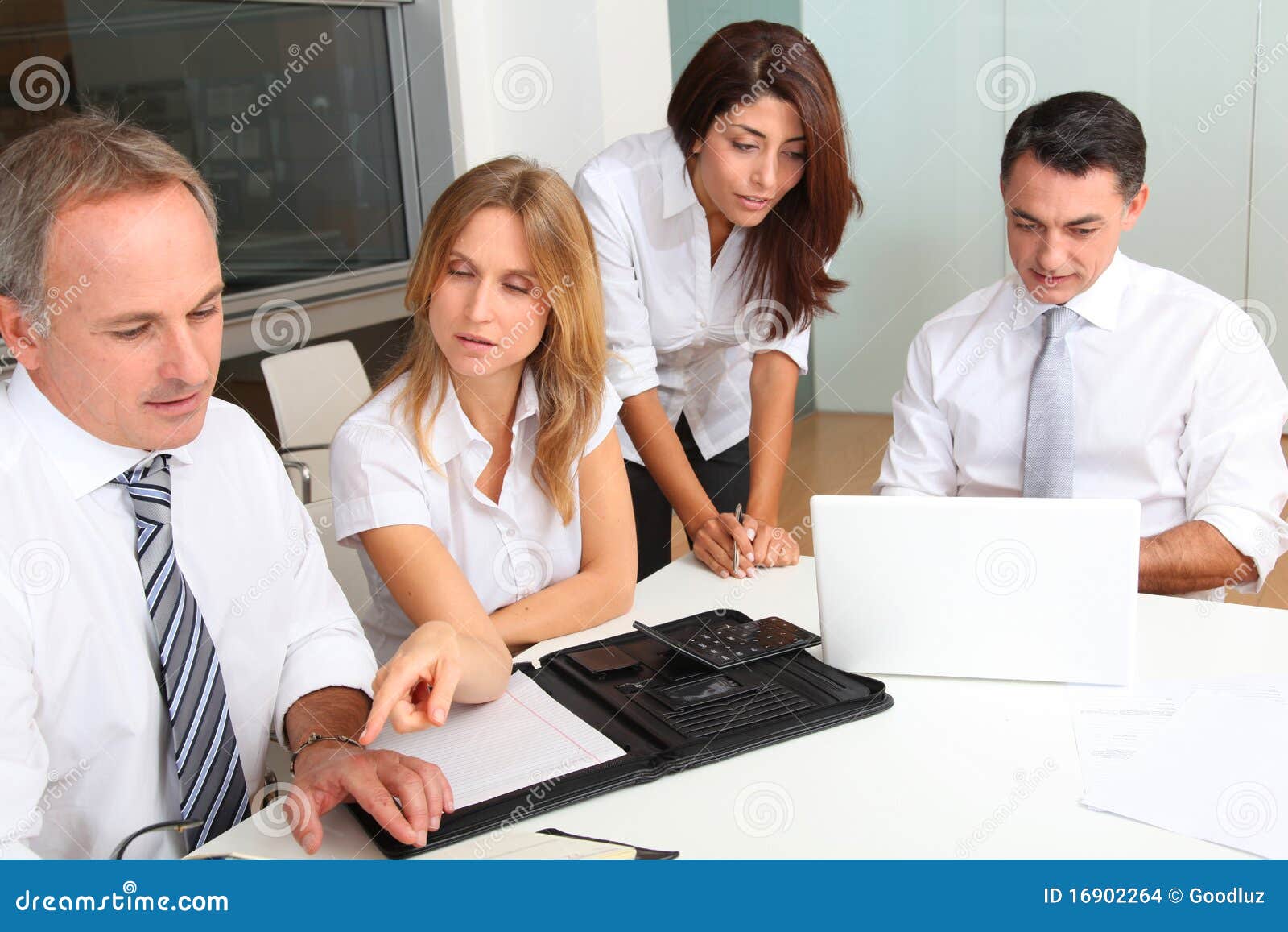 Office Workers In Work Meeting Stock Images - Image: 16902264