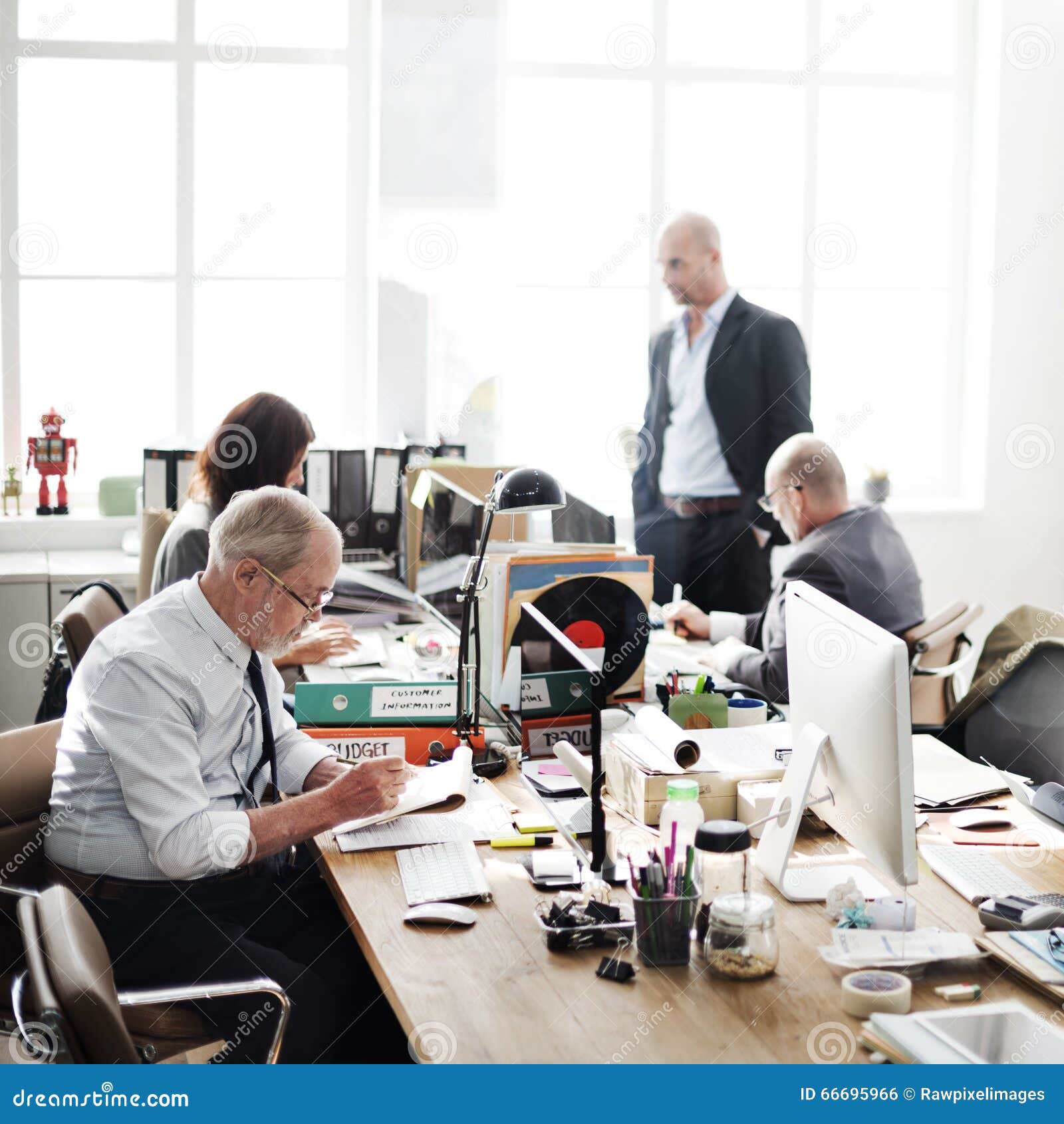 Office Working Business People Workplace Corporate Concept Stock Photo ...