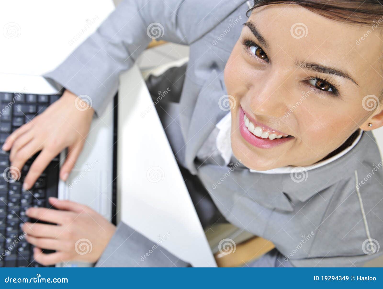 Office Working Typing on a Computer Stock Image - Image of person ...