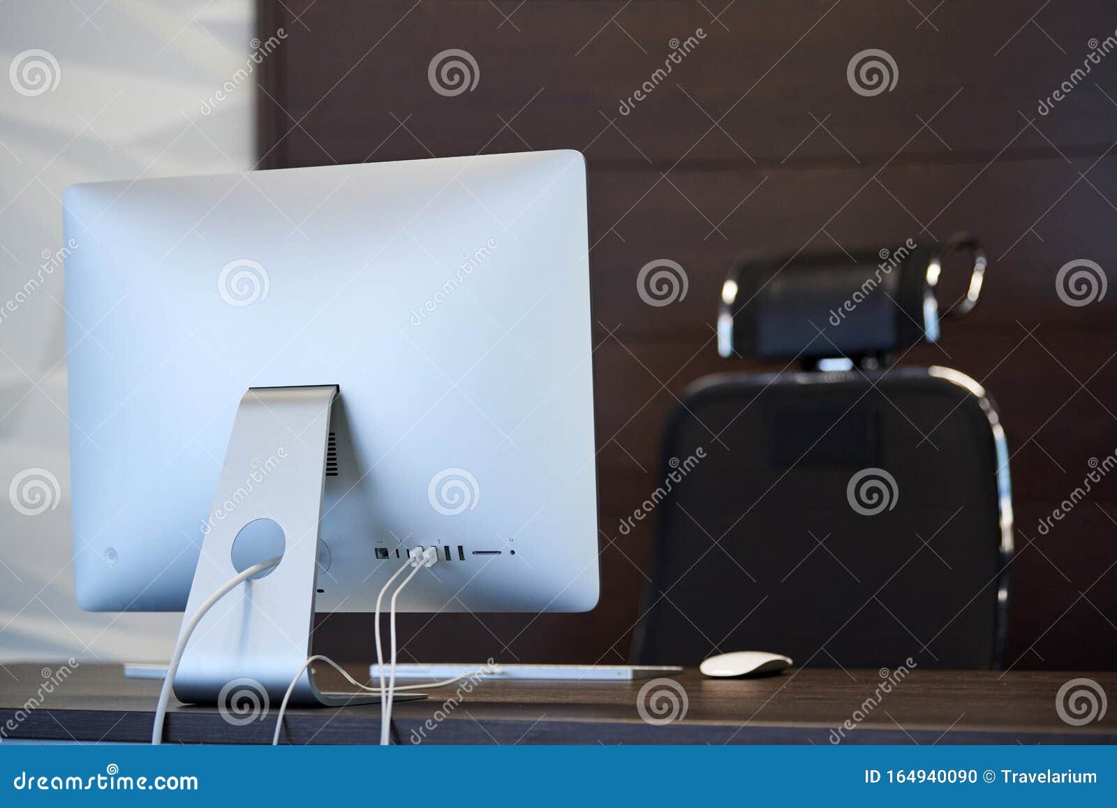Office Workplace. Modern Work Place for Designer Stock Photo - Image of ...