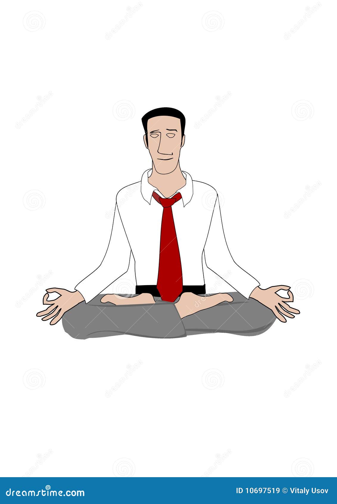 Office yoga stock vector. Illustration of india, east - 10697519