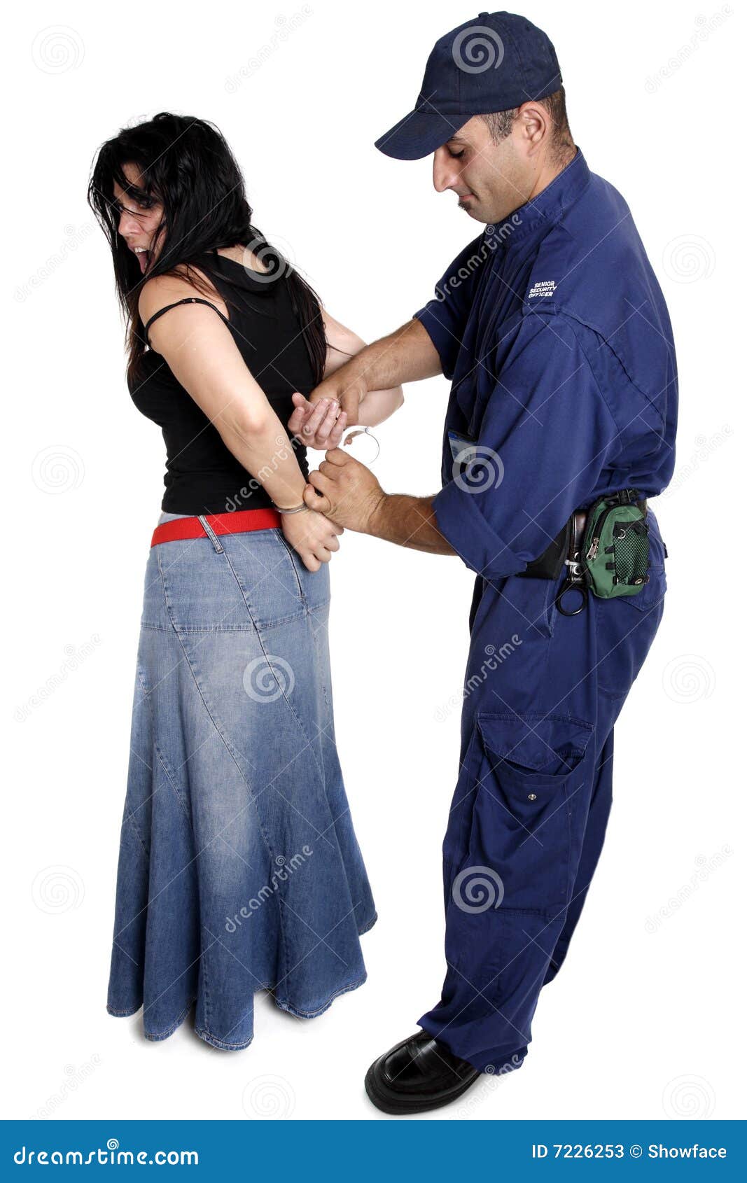 Apprehending A Thief Royalty-Free Stock Photo | CartoonDealer.com #7201509