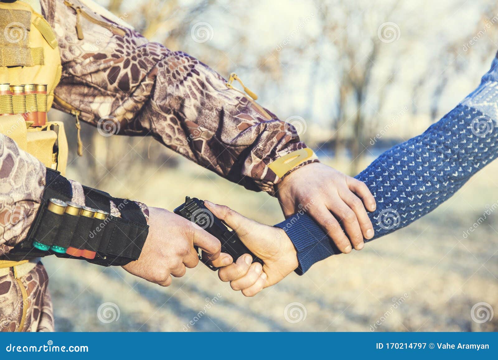 The officer and catch stock image. Image of policeman - 170214797
