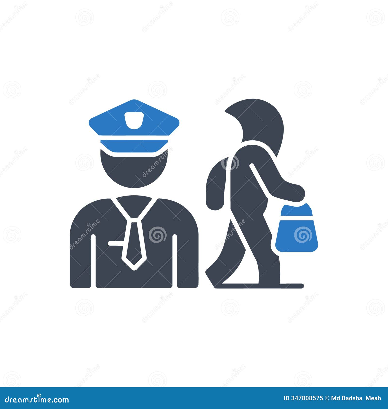 Robber Icon. Simple Element Illustration. Robber Symbol Design From ...