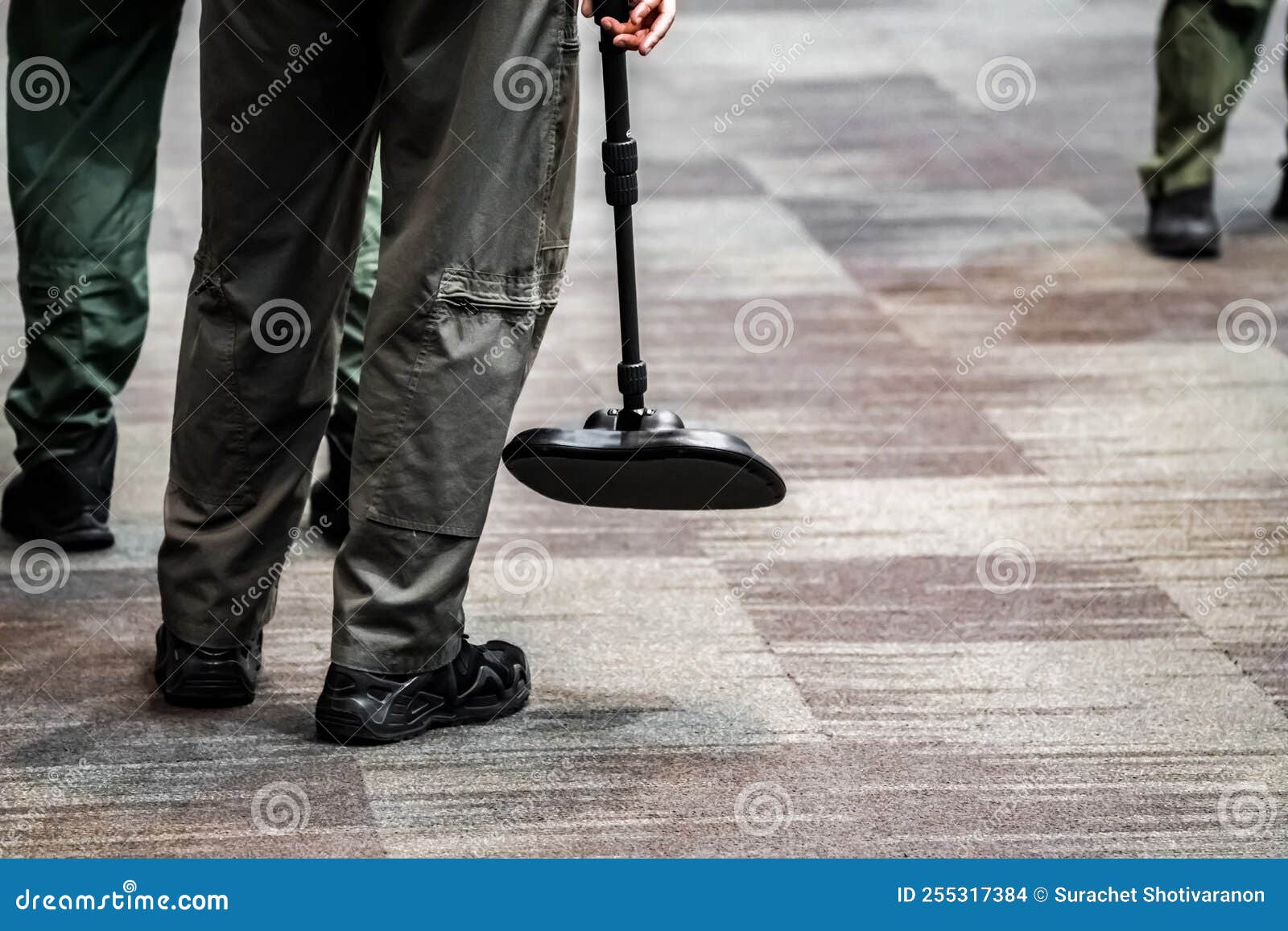 Officers are Carefully Detecting Bombs with Instruments To Keep People ...