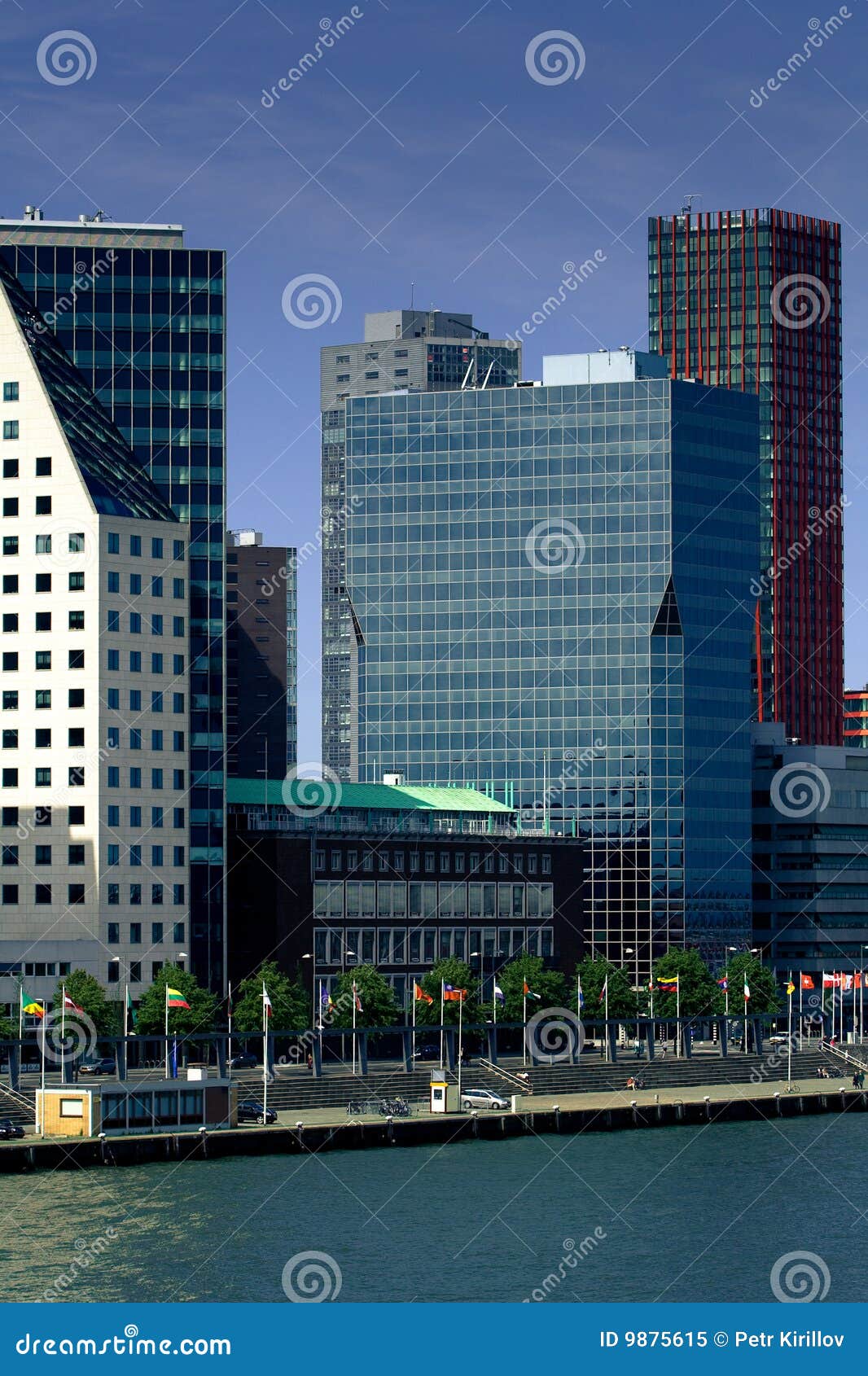 Offices of Rotterdam stock image. Image of dutch, downtown - 9875615