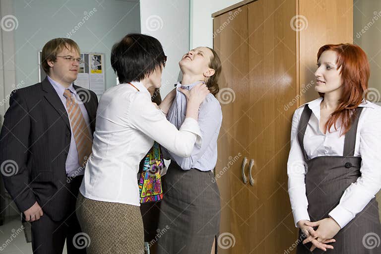 Offices`s fight stock image. Image of colleague, office - 8382699