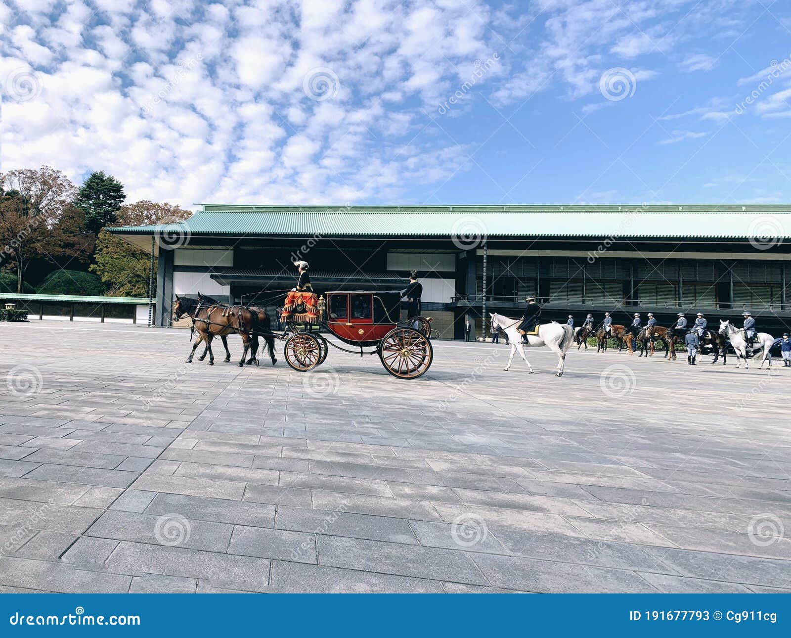 Official Function at the Tokyo Imperial Palace Editorial Stock Photo ...