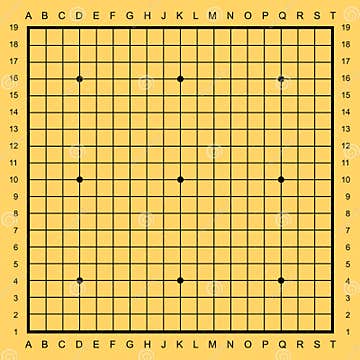 Official Go Board Game Vector Stock Vector - Illustration of games ...